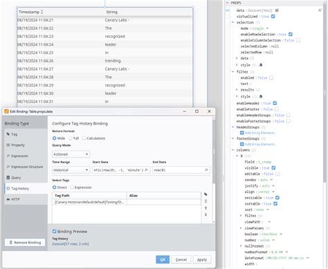 ignition module querying string tags bugs or issues canary community