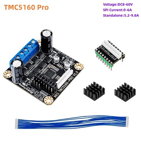 Tmc5160 Pro Stepper Motor Driver 3d Printer Driving Board Tmc 5160 Two