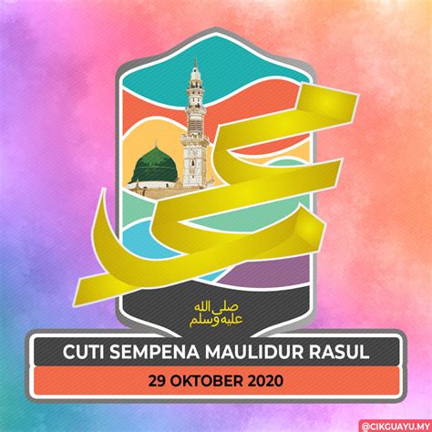 Bahan Sambutan Maulidur Rasul