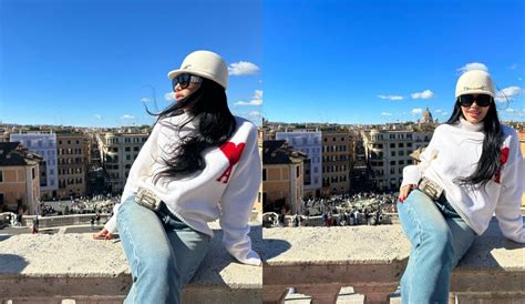 შორენა ბეგაშვილის რომაული არდადეგები ნახეთ რა ლამაზ ადგილებში იმყოფება ტელეწამყვანი