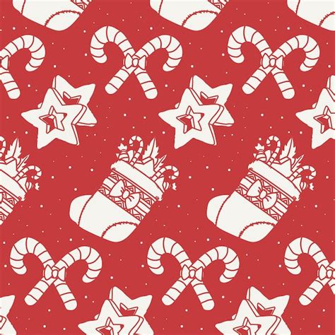 Premium Vector Christmas Pattern Design For Design Template