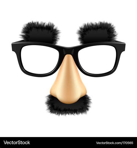 Funny Mask Royalty Free Vector Image Vectorstock