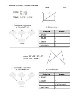 Flow Proof Geometry Example
