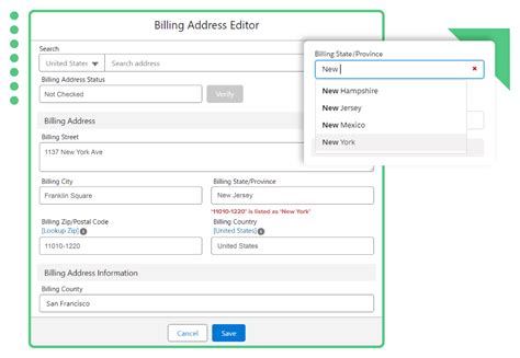 salesforce address validation addresstools by provenworks