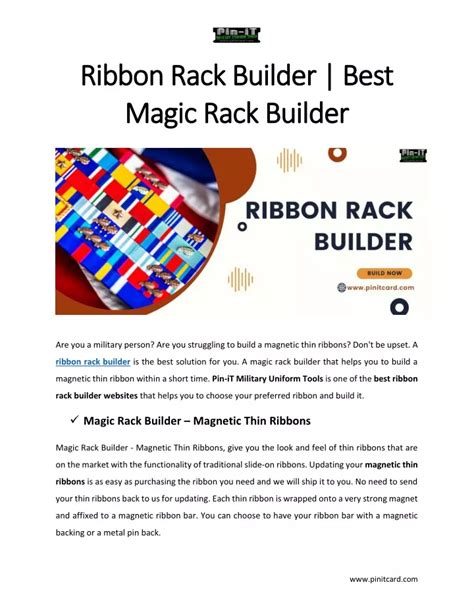 Ppt Ribbon Rack Builder Best Magic Rack Builder Powerpoint