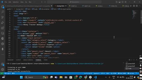 Samiksha Madaan On Linkedin Webdevelopment Fullstack Nodejs Mongodb Html Css Bharatintern
