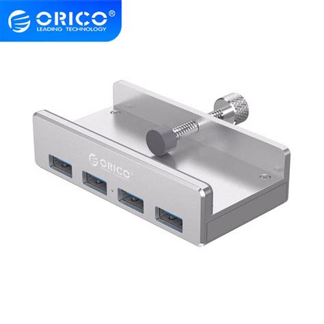 Orico Original Aluminum Ports Usb Clip Type Hub For Desktop Laptop Clip Range Mm