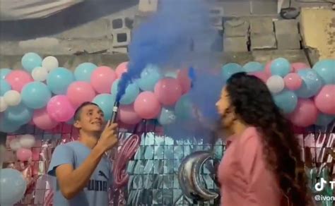 Tiktok Hombre Se Desmaya Cuando Descubre El Sexo De Su Bebé El