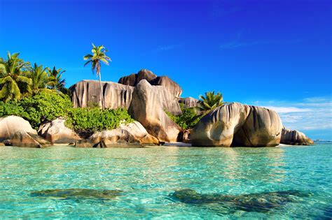 Insulele SEYCHELLES Seychellen Schöne orte Traumstrände