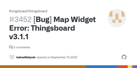 Bug Map Widget Error Thingsboard V Issue Thingsboard Thingsboard GitHub