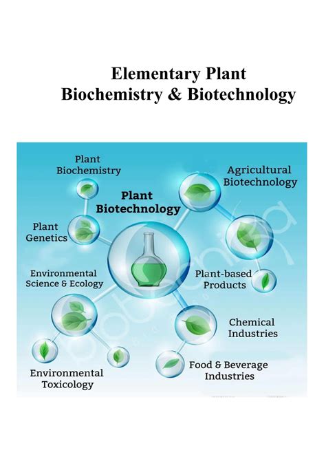 Elementary Plant Biochemistry And Biotechnology Part 1 Plant