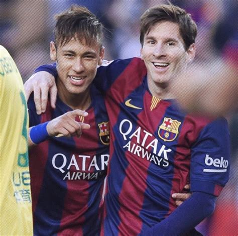 Neymar Jr And Lionel Messi Fc Barcelona Messi Y Neymar Neymar