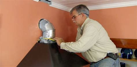 Over Range Exhaust Duct Installation How To Install A Ductless Range