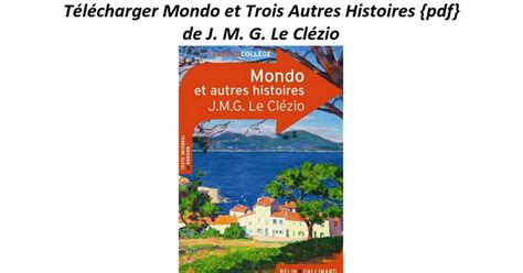 Mondo Et Trois Autres Histoires Google Docs
