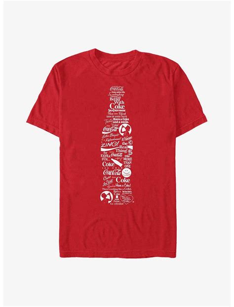 Coca Cola Collectable Coke T Shirt Red Hot Topic