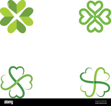 Four Leaf Clover Border