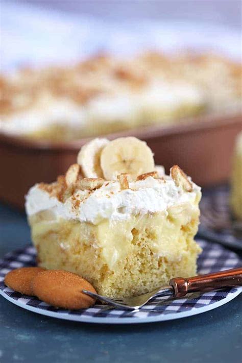 Banana Pudding Cake Summertime Staple Spend With Pennies