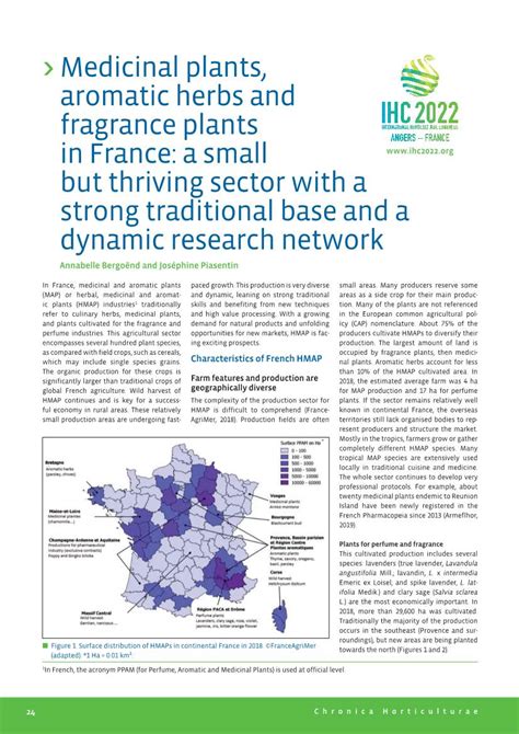 Medicinal Plants Aromatic Herbs And Fragrance Plants In France Docslib