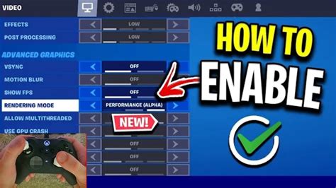 How To Get PERFORMANCE MODE On Console XBOX PS PC PS SWITCH YouTube