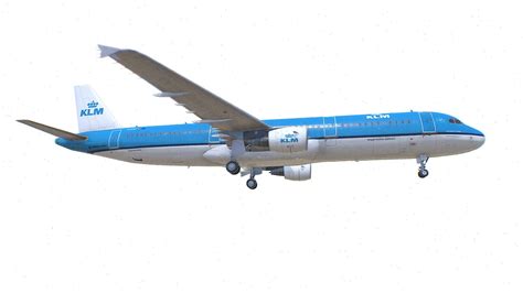 Airbus A 321 Klm Royal Dutch Airlines Buy Royalty Free 3d Model By