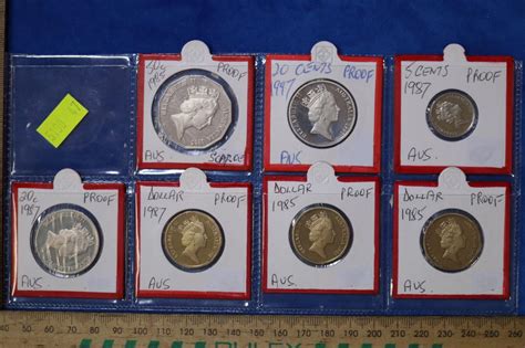 Lot Qty Of Decimal Australian Proof Coins