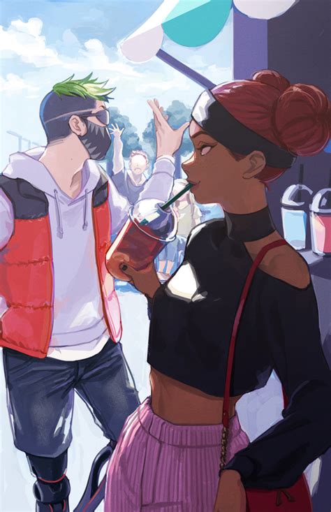 Duos Day Off By Artist M 2gou Diseño De Personajes Arte De Anime Arte De Animación