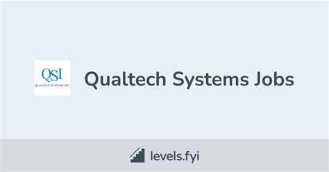 Qualtech Systems Jobs Levelsfyi