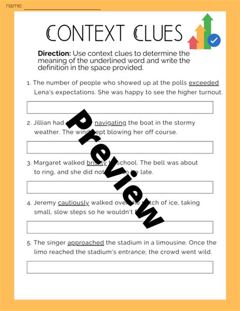 Context Clues Activities Made By Teachers