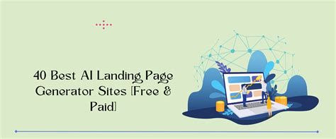40 Ai Landing Page Generators Free And Premium Mockey