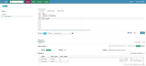 3、apache Kylin 313 Bin Hadoop3基本操作创建model和cube、数据查詢 知乎