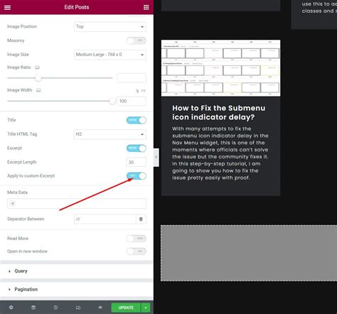 4 Css Rule To Fix The Post Excerpt Length Issue In Post Widget