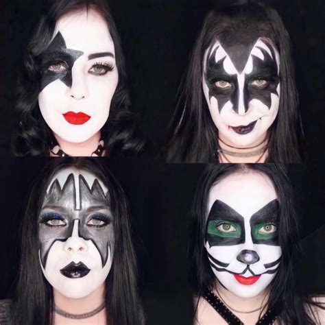 Kiss Band Makeup Tutorial
