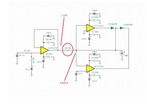Tlv4170 High Input Current When Used For Active Clamping Amplifiers