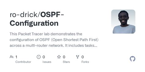 Github Ro Drick Ospf Configuration This Packet Tracer Lab