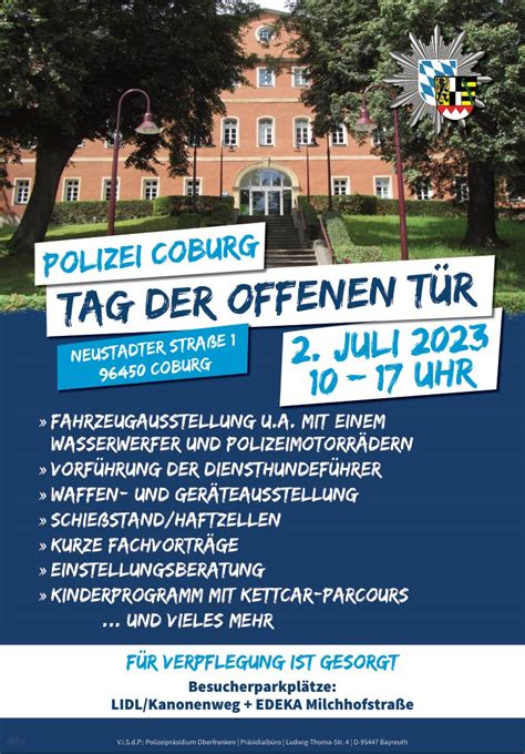 Tag der offenen Tür der Coburger Polizei