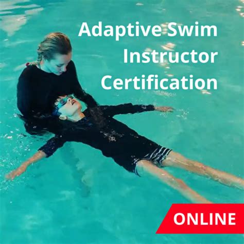 Full Online Adaptive Swim Instructor Certification Course Nurturing