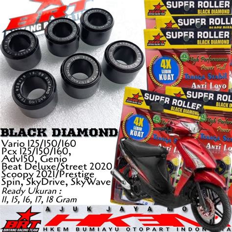 Jual BRT ORIGINAL ROLLER RACING BRT SUZUKI SPIN SKYDRIVE SKYWAVE 11 15