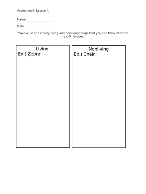 Lesson Assessment 1 Pdf Language Arts And Discipline Foreign