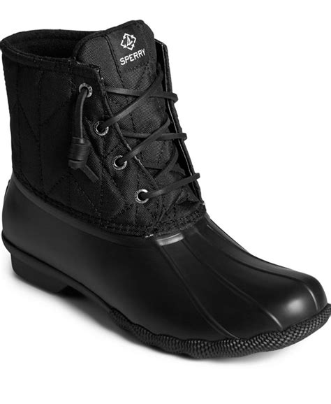 Sperry Womens Saltwater Waterproof Duck Boots Macys