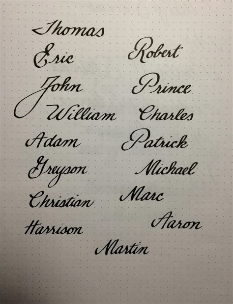 Names In Cursive Letters Cursive Handwriting Name Art