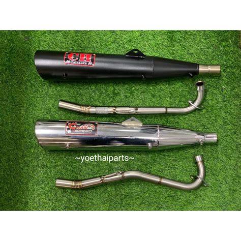Chan Speed CH Racing Honda Wave R Wave S Racing Exhaust Mm Cutting Standard Ekzos