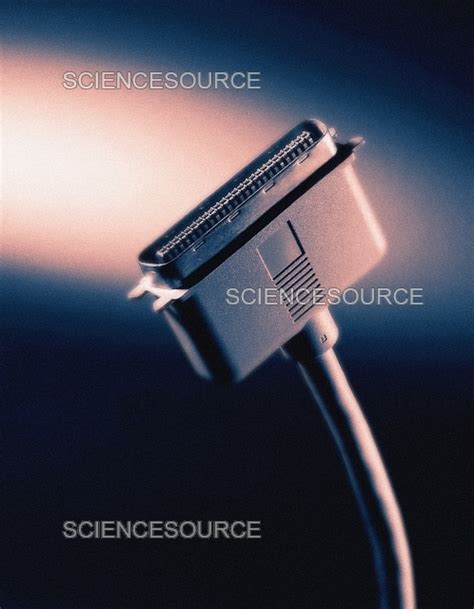 Scsi Computer Connector Stock Image Science Source Images