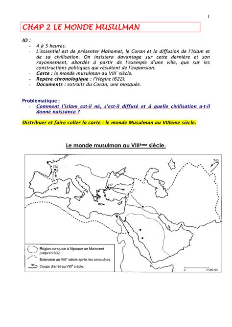 Iii° La Civilisation Musulmane