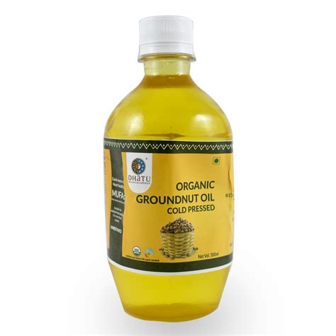 Organic Groundnut Oil 1l