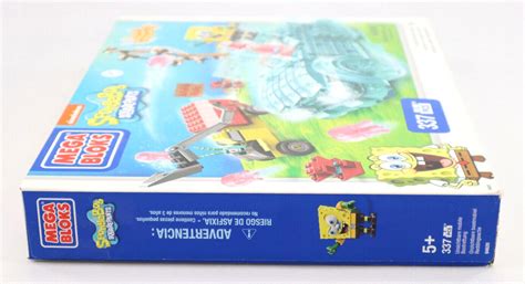 Mega Bloks Spongebob Squarepants Invisible Boatmobile Rescue 94620u New Sealed 4658635985