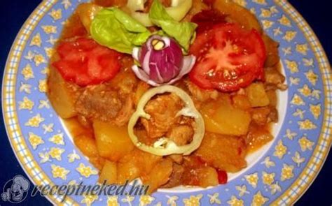 Pincepörkölt recept Vass Lászlóné konyhájából Receptneked hu