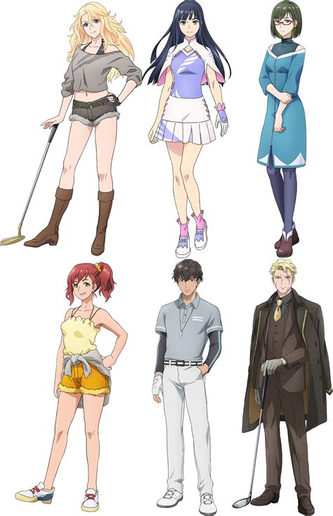Birdie Wing Golf Girls Story Character Visuals Ranime