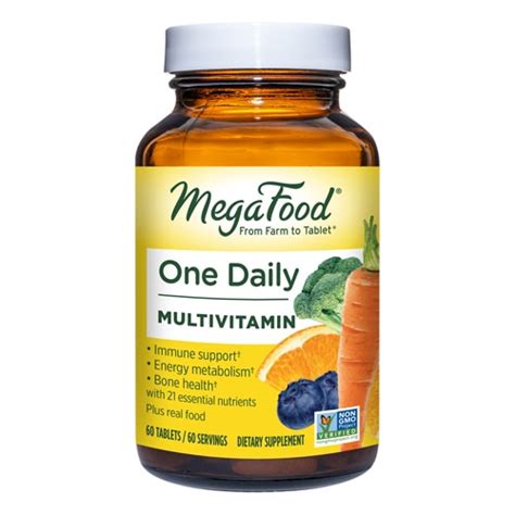 Megafood One Daily Multivitamin 60 Tablets Vitacost