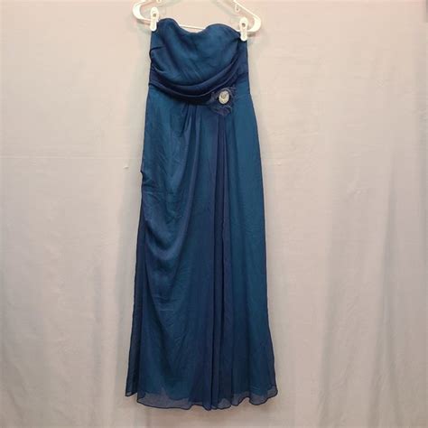 Jim Hjelm Dresses Jim Hjelm Formal Gown Dress Blue Green Teal