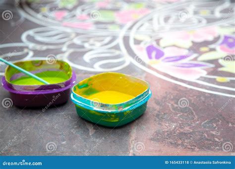 Rangoli An Indian Traditional Power Drawing Indian Traditional